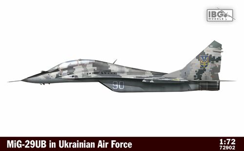 IBG 72902 MiG-29UB in Ukrainian Air Force