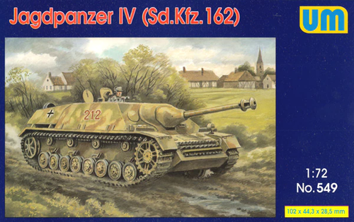 Unimodels 549 Jagdpanzer IV (Sd.Kfz.162)