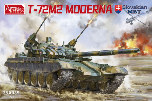 Amusing Hobby 35A039 T-72M2 "Moderna" Slovakian MBT