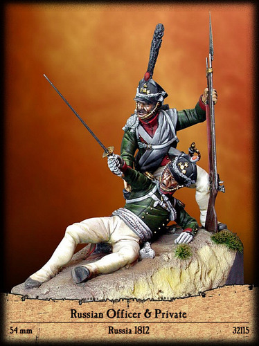 M-Model 32115 Russian Officer, Borodino 1812