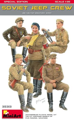 MiniArt 35313 Soviet Jeep Crew Special Edition