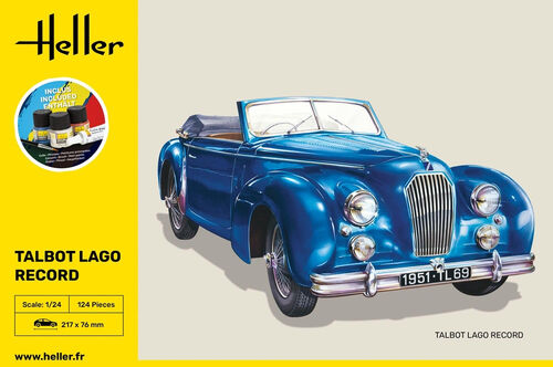 Heller 56711 Talbot Lago Record - Starter Set