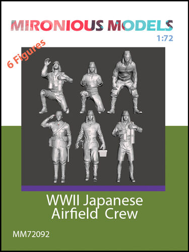 Mironious Models 72092 WWII Japanese Airfield Crew