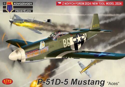 Kovozavody Prostejov 72483 P-51D-5 Mustang 'Aces'