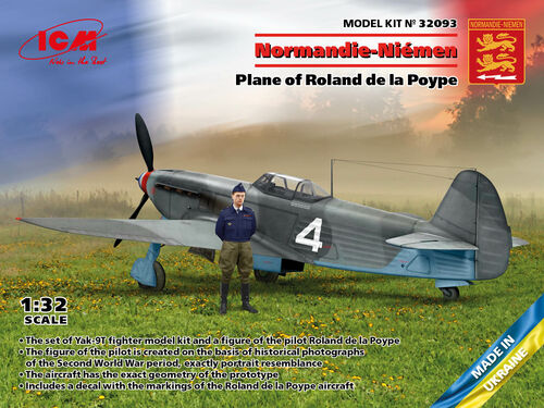 ICM 32093 Normandie-Niemen Plane of Roland de la Poype