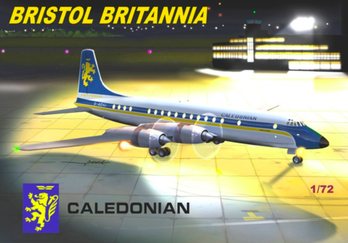 Mach2 GP096 Bristol Britannia CALEDONIAN