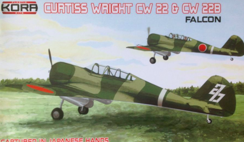 Kora Models KPK7244 Curtiss Wright CW-22 22 and 22B Falcon Captured by Japans
