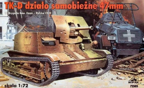 RPM 72505 działo samobieżne TKD