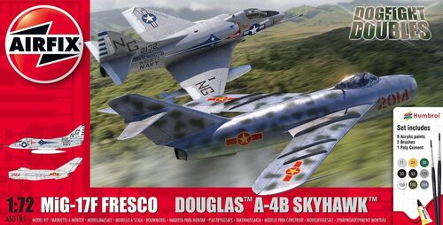 Airfix 50185 Mig 17 & Douglas Skyhawk Dogfight Double - Gift Set