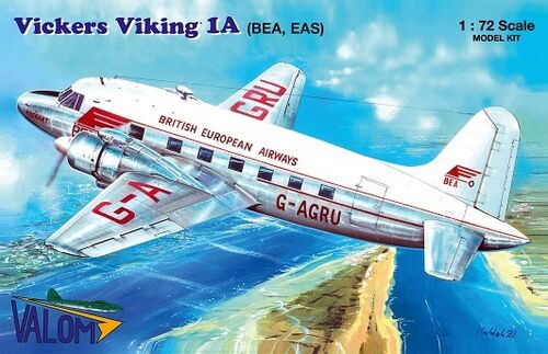 Valom 72149 Vickers Viking 1A (BEA, EAS)