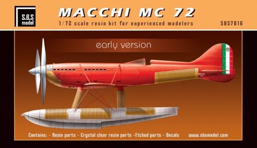 SBS Model 7016 Macchi MC 72 'Early Version'