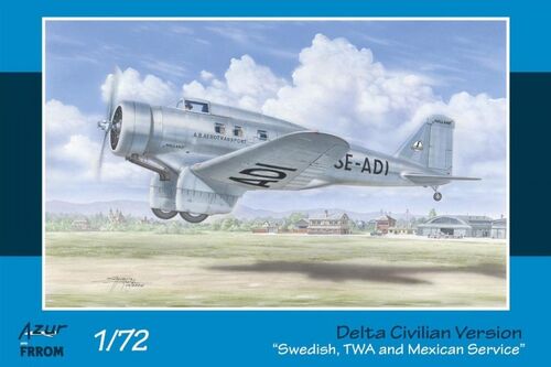 Azur FR032 Delta Civilian Version "Swedish, TWA and Mexican Service"