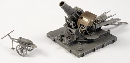 Planet Models MV121 Austro-Hungarian WWI 30,5 cm Belagerungsmörser M.11 (Skoda 30,5cm Haubitze)