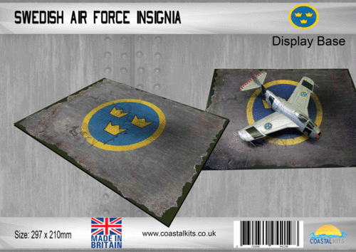 Coastal kits S657-72 Swedish Air Force 297 x 210mm