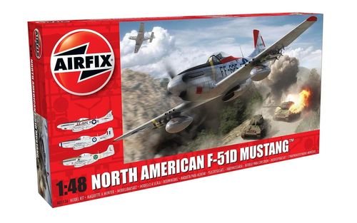 Airfix 05136 North American F-51D Mustang