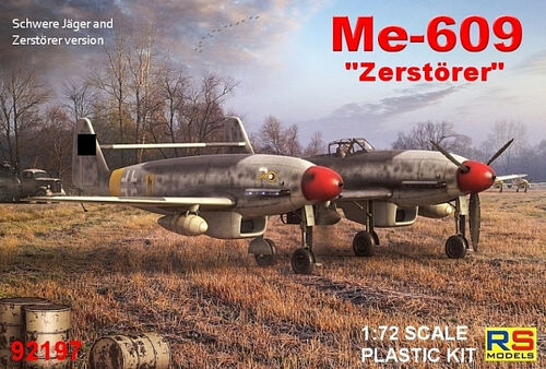 RS Models 92197 Me-609 Heavy Fighter - bomber