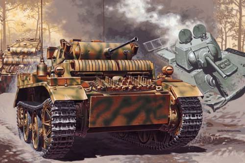 Mirage-Hobby 35108 SdKfz 123 Light Recce Tank