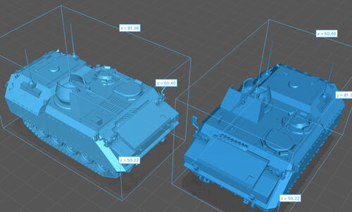EMP3D 72019003 Koreański bojowy wóz piechoty K200 KIFV - typ 1