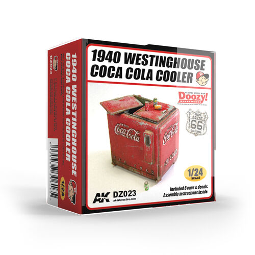 AK-Interactive DZ023 1940 Westinghouse Coca Cola Cooler