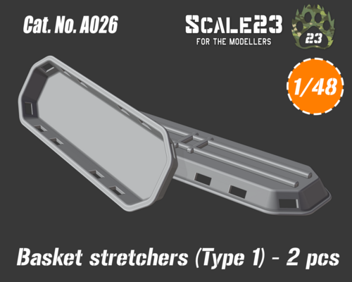 Scale23 48-A026 Basket stretchers (Type 1) - 2 pcs