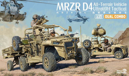 Magic Factory 2005 MRZR D4 Ultralight Tactical All-Terrain Vehicle