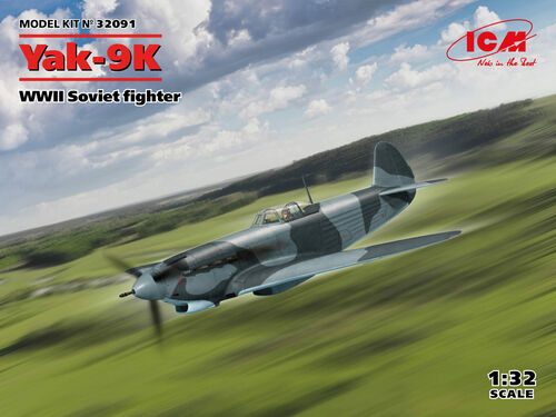 ICM 32091 Yak-9K WWII Soviet fighter