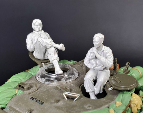 PanzerArt FI35-149 “Easy rider” Sherman tank turret set