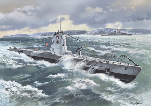 ICM S009 U-Boat Type IIB (1939) german submarine