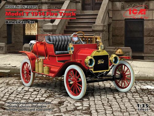 ICM 35605 Model T 1914 Fire Truck
