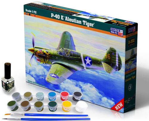 MisterCraft D202s P-40 E 'Aleutian Tiger' - Model Set
