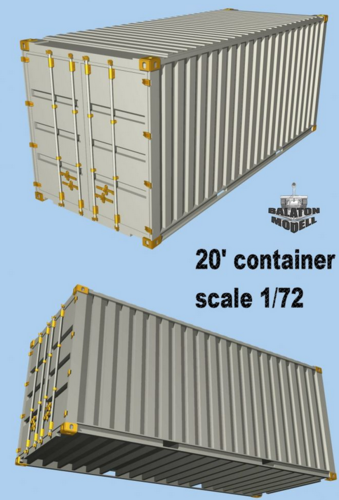 Balaton Modell BM7249 20' container