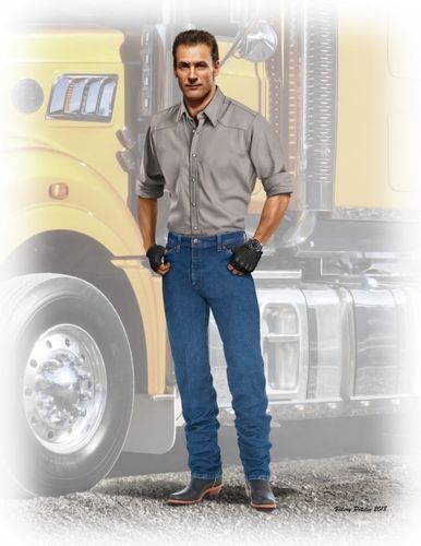 Master Box 24042 Truckers Series Stan Long Haul