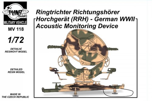 Planet Models MV118 Ringtrichter Richtungshörer Horchgerät (RRH) Acoustic Monitoring Device