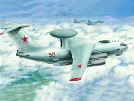 Trumpeter 03903 Soviet transport plane Ilyushin A-50 Mainstay