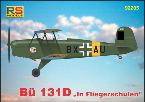 RS Models 92205 Bucker Bu-131 D In Fliegerschulen