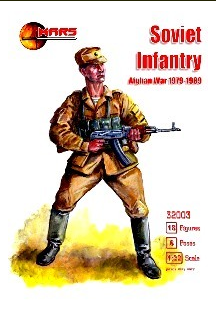 Mars 32003 Soviet Infantry Afgan war '79-'89