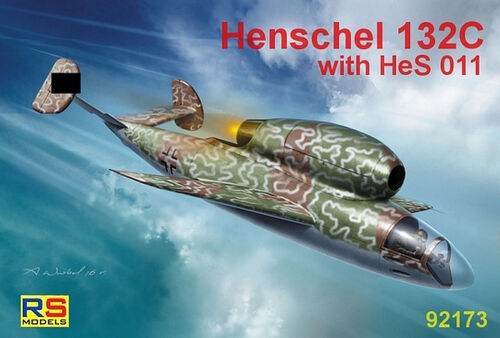 RS Models 92173 Henschel 132 C with HeS 011 engine