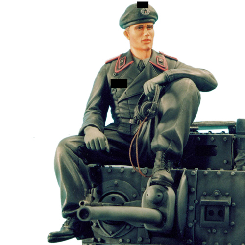 SOLMODEL MM154 German WWII Panzer Commander