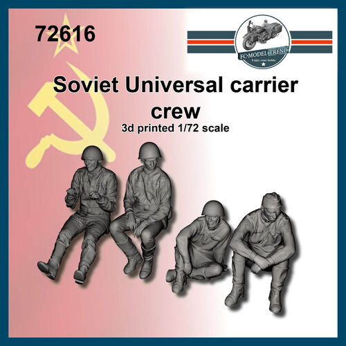 FC ModelTrend 72616 Soviet Universal Carrier Crew