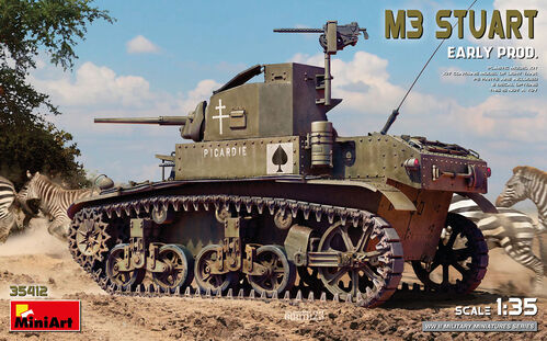 MiniArt 35412 M3 Stuart Early Production