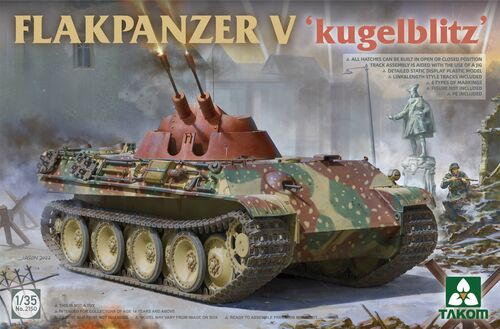 Takom 2150 Flakpanzer V 'kugelblitz'