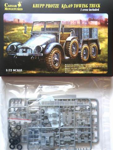 Caesar Miniatures H7203 Krupp Protze Kfz.69 Towing Truck