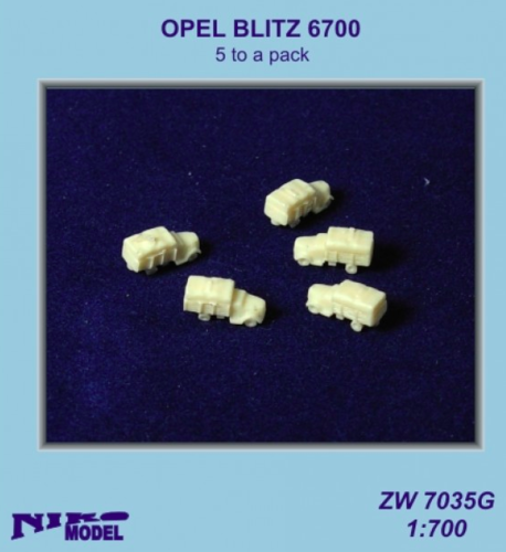 NIKO MODEL ZW7035G OPEL BLITZ 6700 5 to a pack