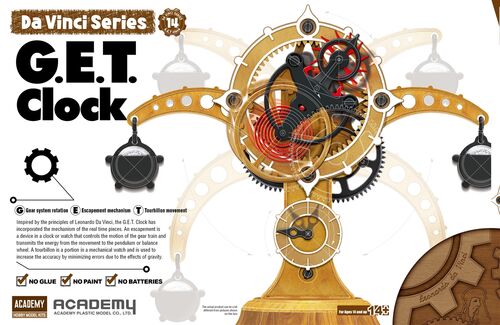 Academy 18185 Da Vinci - G.E.T. Clock