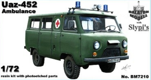 Balaton Modell BM7210 Uaz-452 ambulance