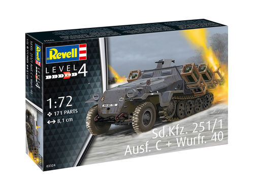 Revell 03324 Sd.Kfz. 251/1 Ausf. C + Wurfr. 40