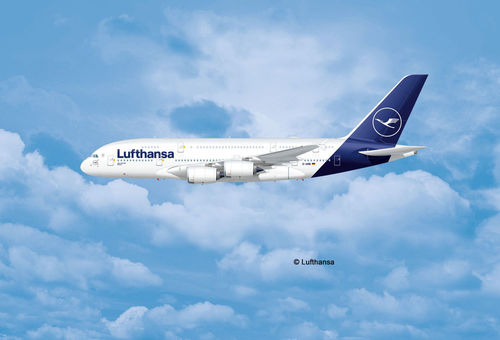 Revell 03872 Airbus A380-800 Lufthansa "New Livery"