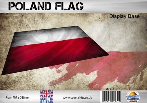 Coastal kits F011 Poland Flag 297 x 210mm