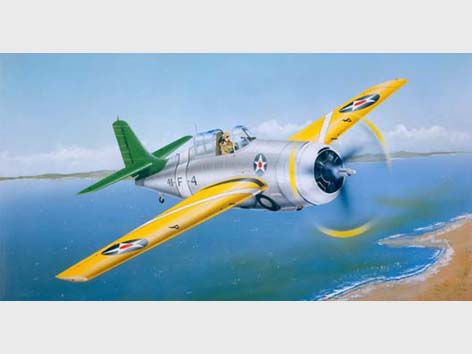 Trumpeter 02255 F4F-3 Wildcat early