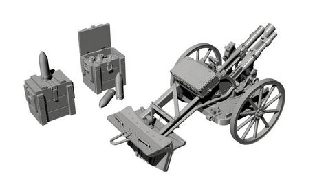 CMK RA059 German WWI 7.58 cm Leichter minenwerfer n/A